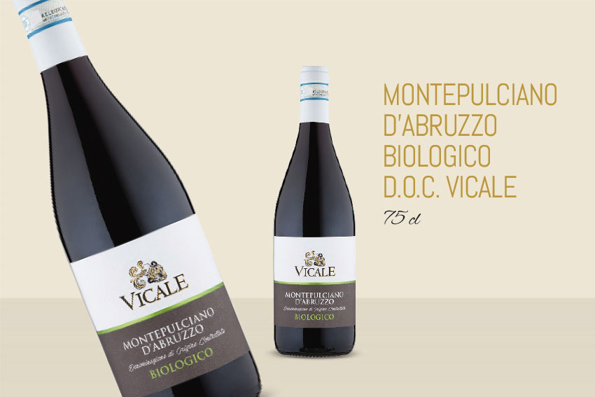 Montepulciano d'Abruzzo biologico D.O.C. Vicale - Gustour Conad